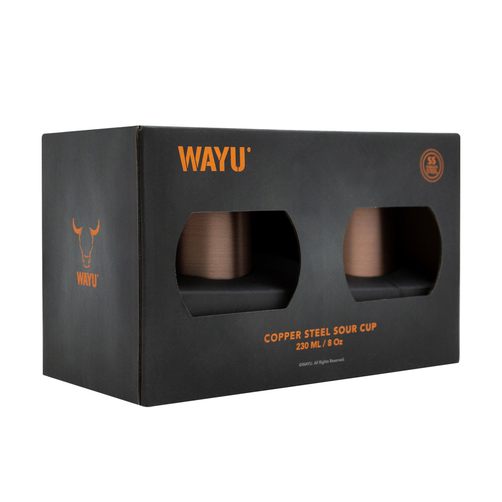 Set 2 Vasos Aperitivo Copper Line Wayu – Wayu cl