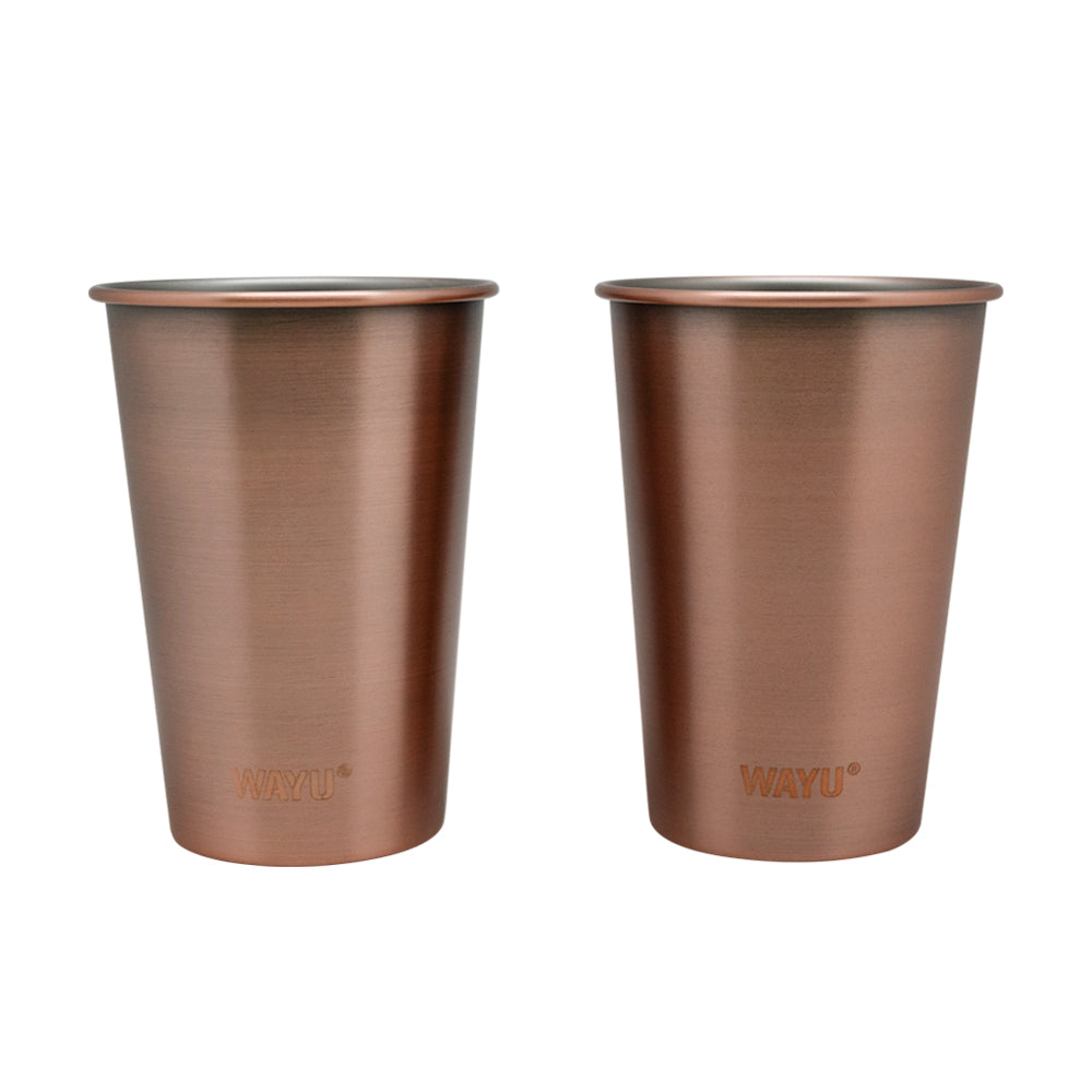 Set 2 Vasos 500ML Copper Line Wayu – Wayu cl