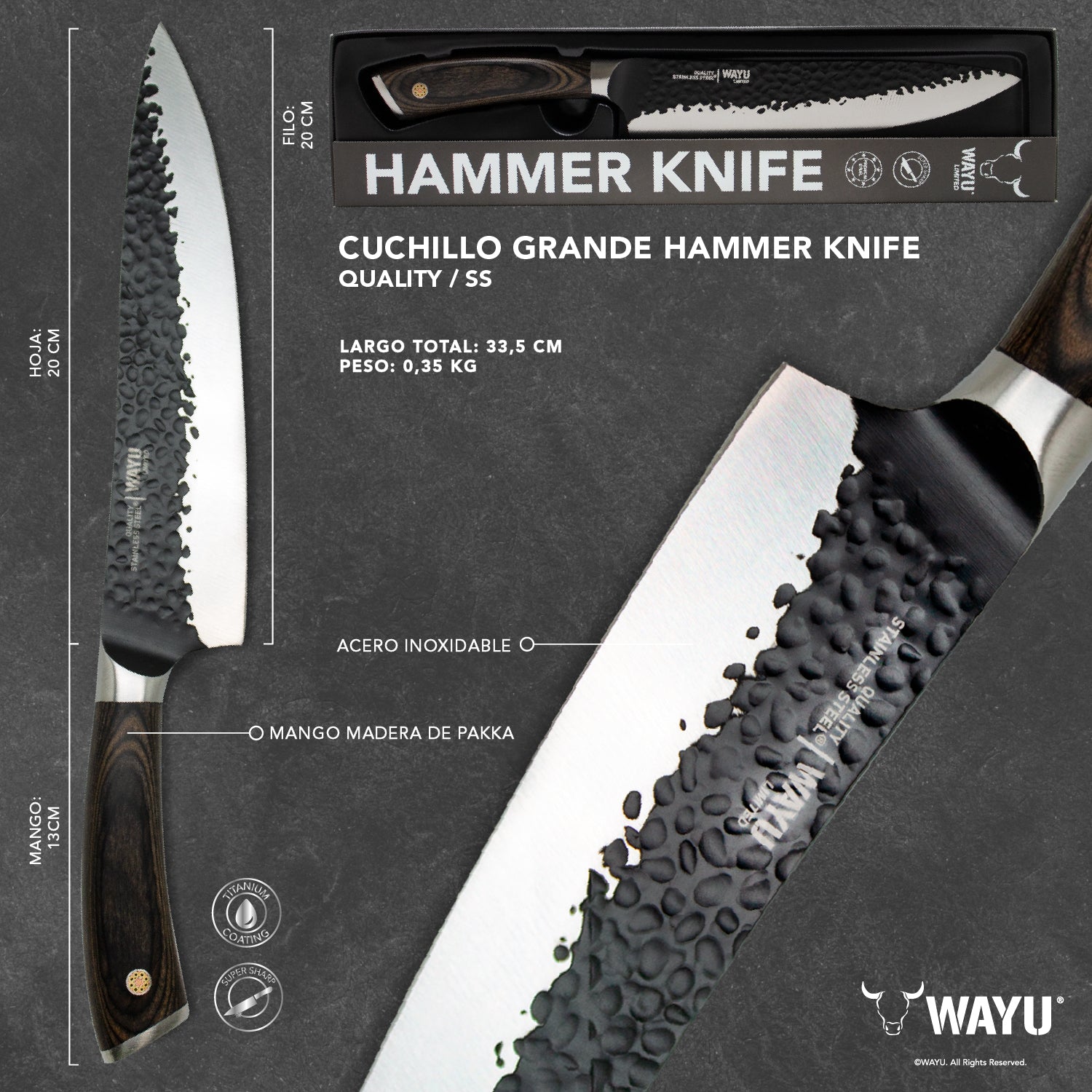 Cuchillo Hammer Grande Wayu – Wayu cl