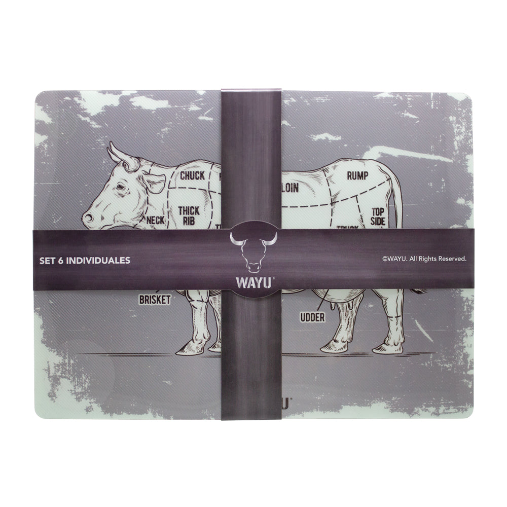 Set 6 Individuales Wayu PVC – Wayu cl